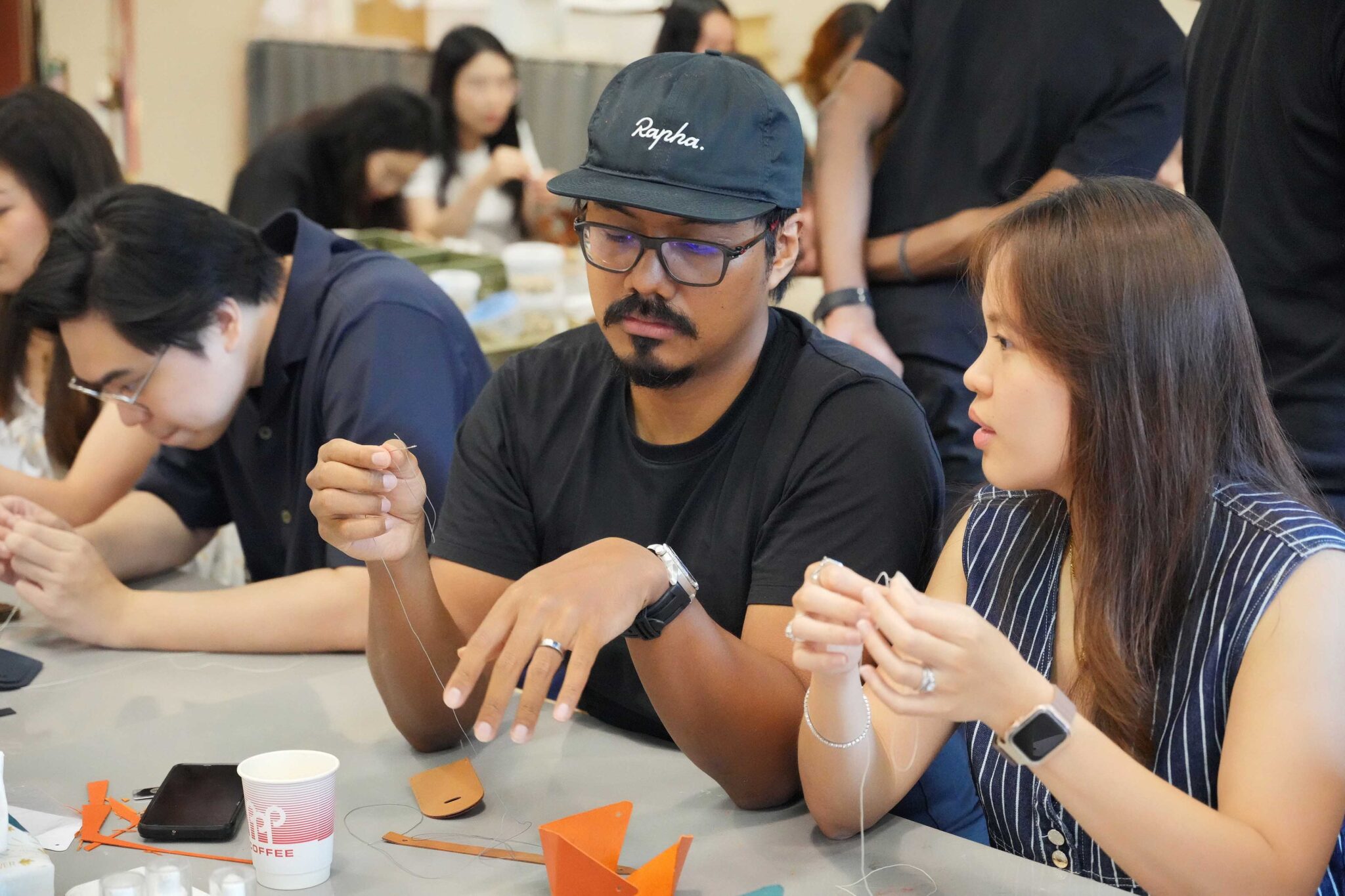 Crafting Memories: SIT Alumni Get Hands-On at Leather Craft Workshop – Alumni | Singapore ...